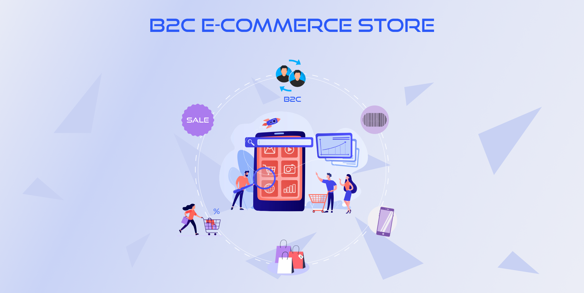 What is e-commerce website development | BramblingTech